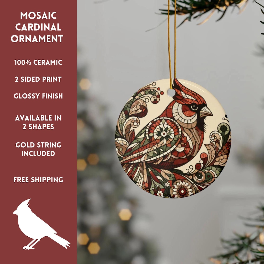 Cardinal Christmas Ornament,cardinal Ornament,cardinal Gift, Cardinal ...