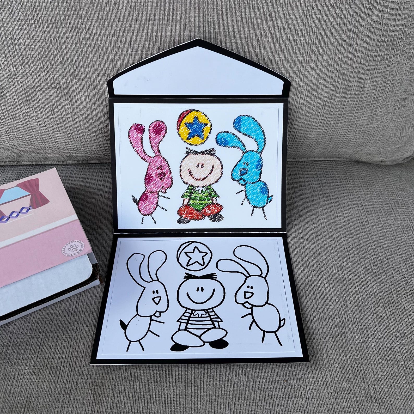 Clues Steve Mail Time Envelope Season 2 Ep 10- Handy Dandy Blues Clues ...