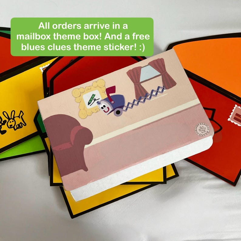 Clues Steve Mail Time Envelope Season 1 Ep 6- Handy Dandy Blues Clues ...