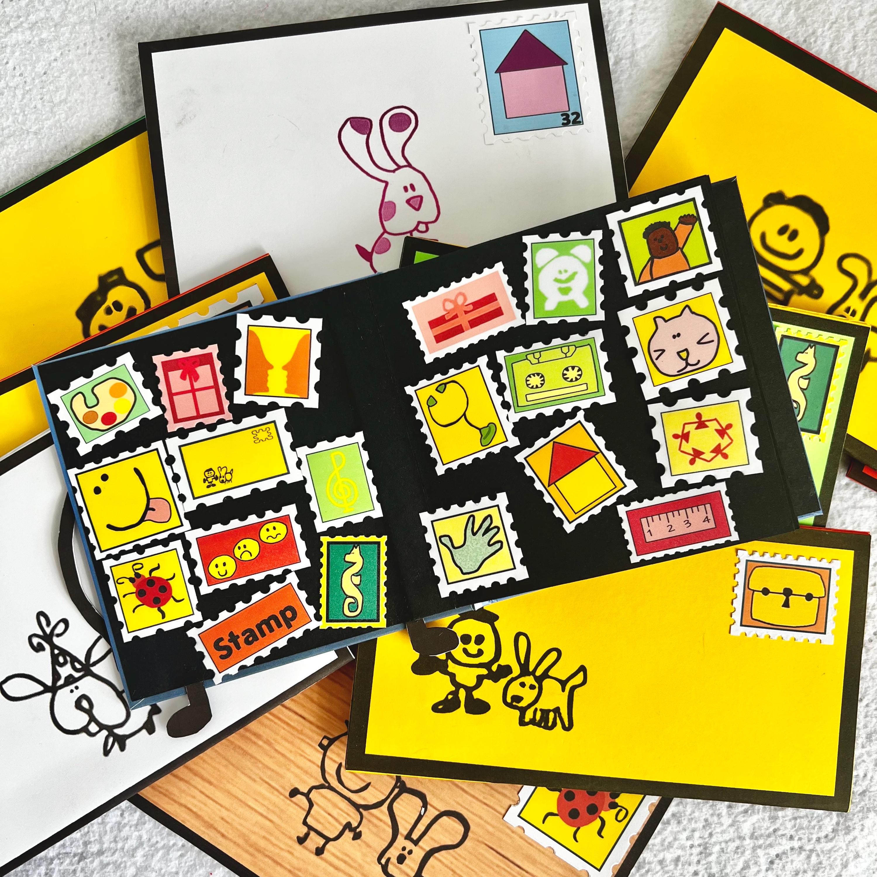 Blues Clues Rare Stamp Book - Stamp Book From Mailbox’s Birthday ...