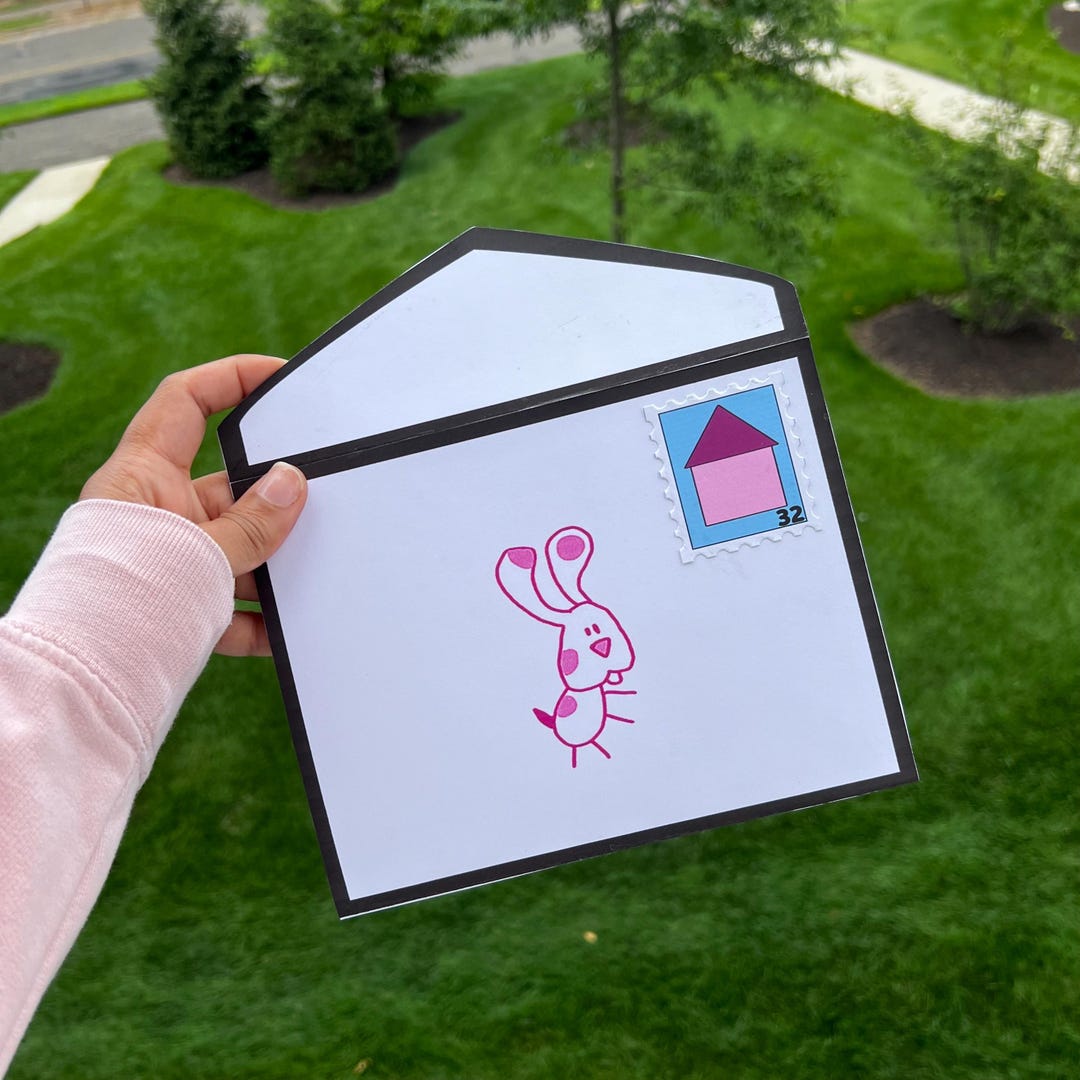 Clues Steve Mail Time Envelope Season 2 Ep 10- Handy Dandy Blues Clues ...