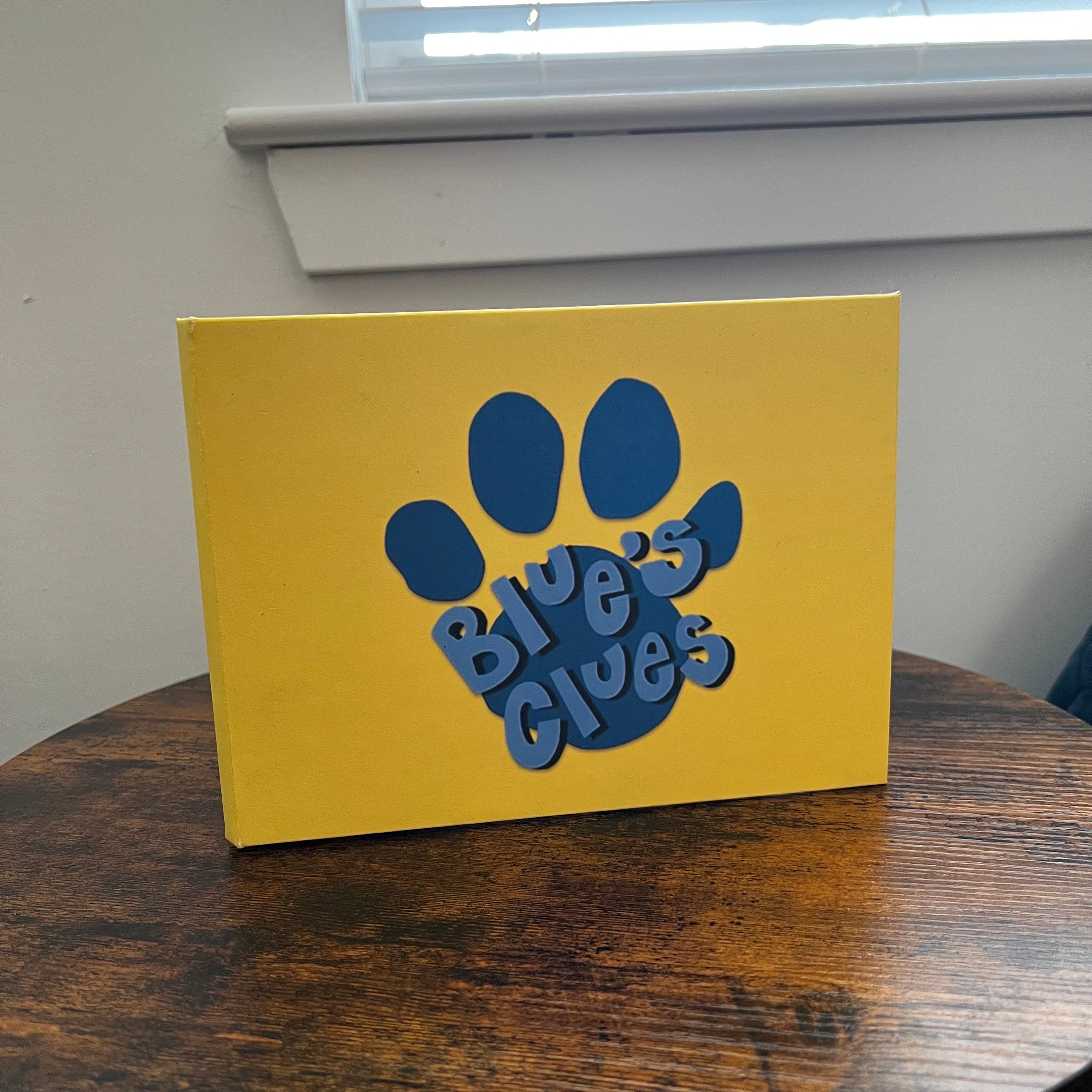 Blues Clues Rare Yellow Book Yellow Book From Opening Episodes Scene ...