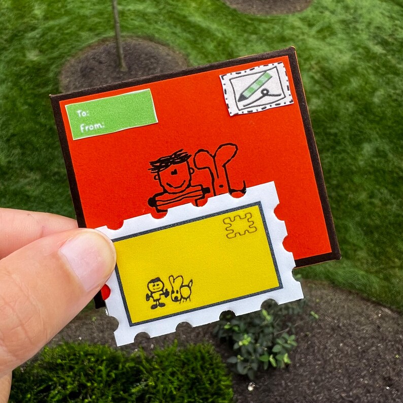 Clues Stamp Sticker Blues Clues Mail Time Letter - Season 2 Ep 10 ...