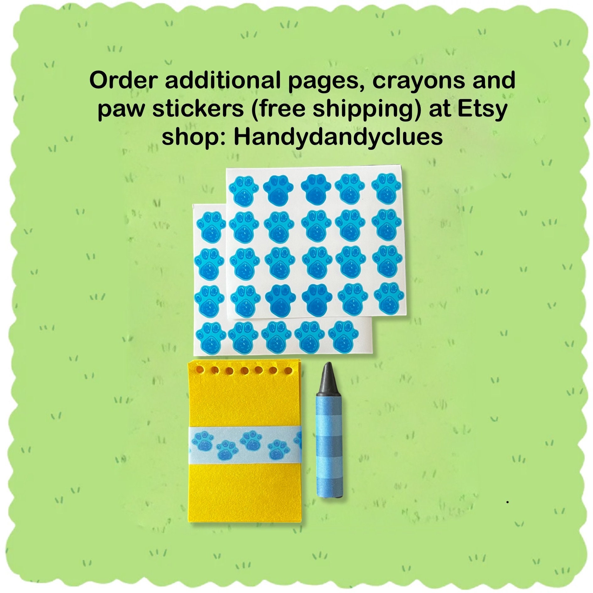 Blues Clues Handy Dandy Inspired Steve Notebook Mini Clues - Josh ...
