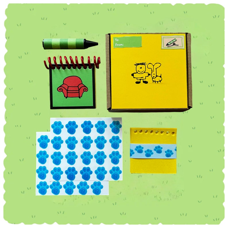 Blues Clues Handy Dandy Inspired Steve Notebook Mini Clues - Steve ...