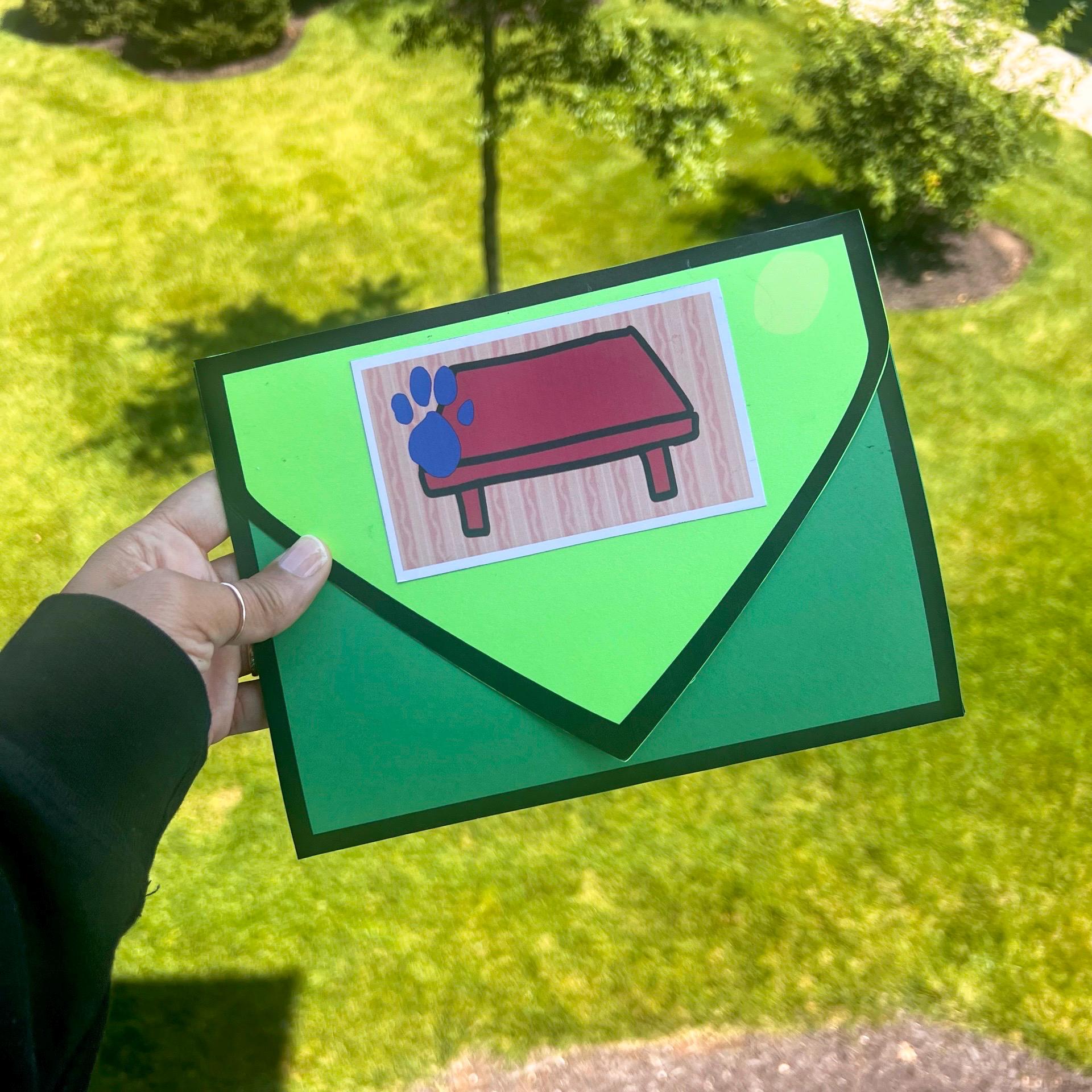 Clues Steve Mail Time Envelope Season 3 Ep 3 - Handy Dandy Blues Clues ...