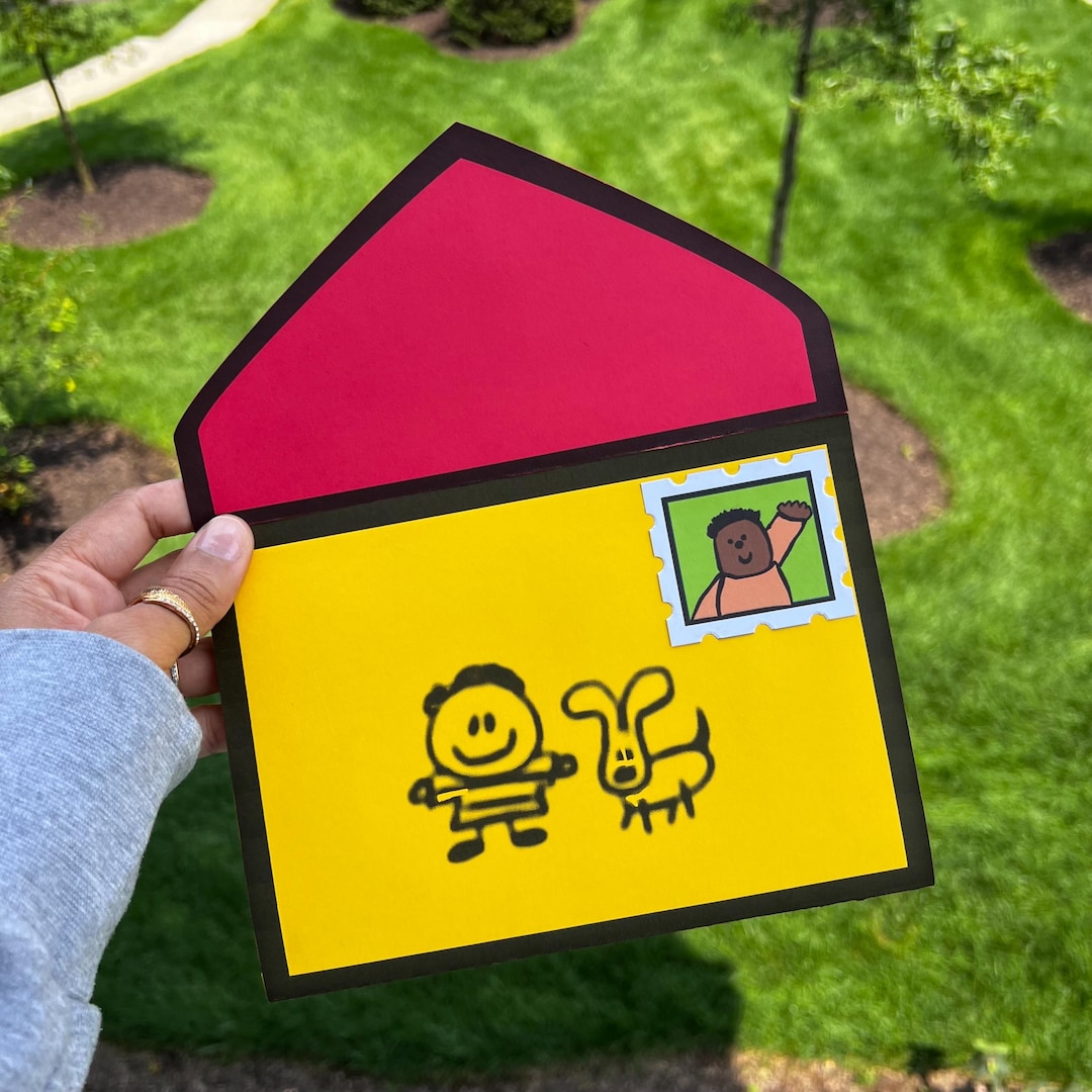 Clues Steve Mail Time Envelope Season 4 Ep 24 - Handy Dandy Blues Clues ...