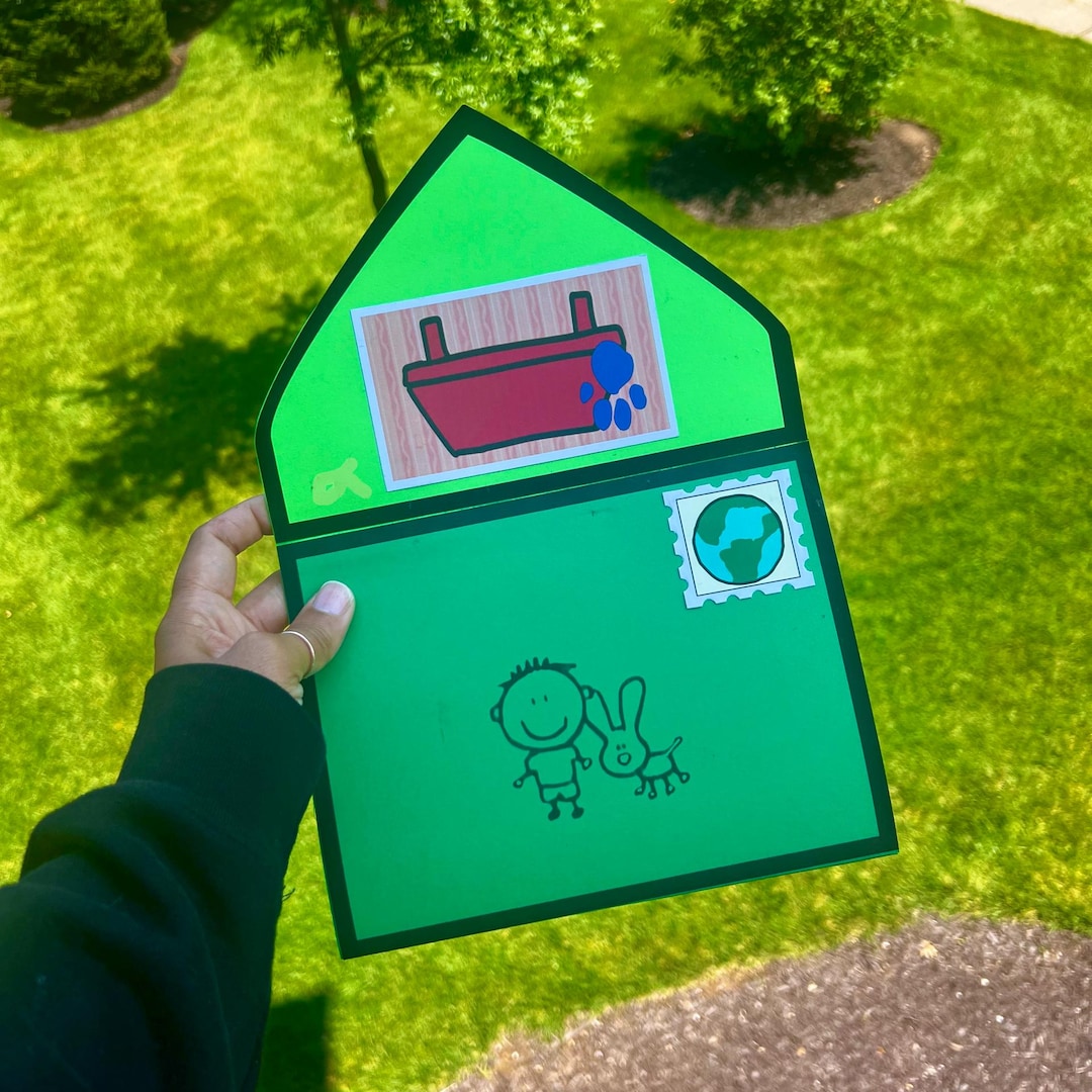 Clues Steve Mail Time Envelope Season 3 Ep 3 - Handy Dandy Blues Clues ...