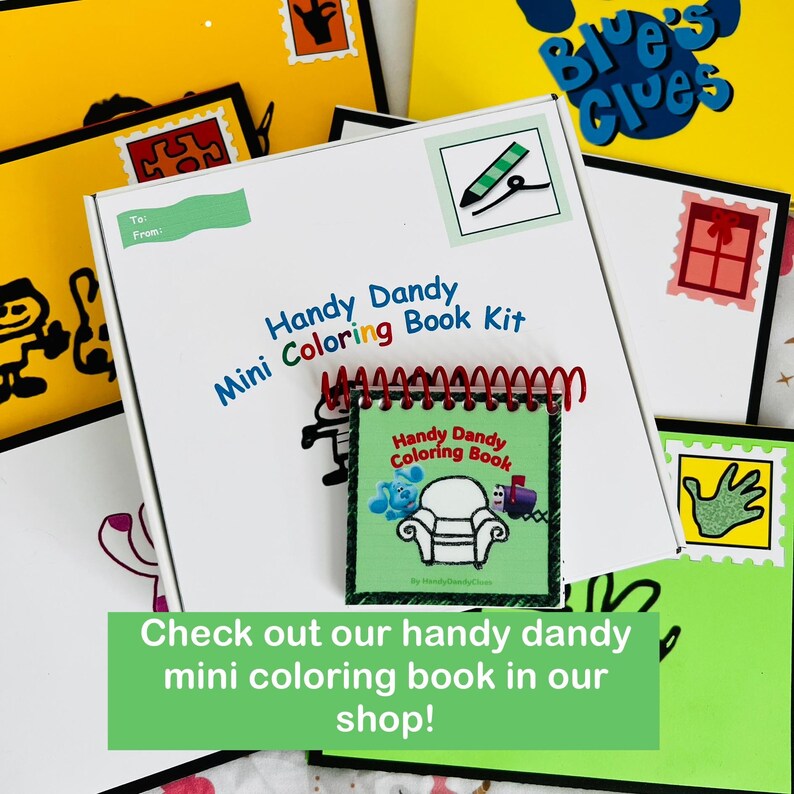 Clues Striped Crayons Set - Handy Dandy Blues Clues Striped Crayons - 9 ...