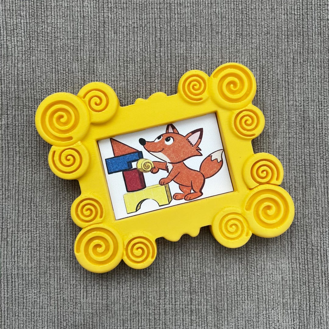 Blues Clues Yellow Picture Frame Mini - Season 2 Episode 2 Frame ...