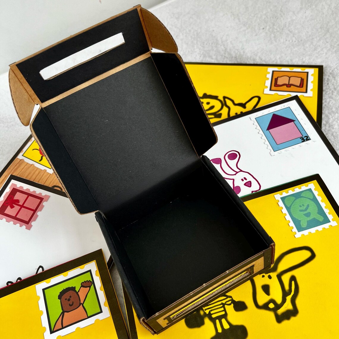 Blues Clues Rare Letter Box Mini - Blue’s Clues Mailtime Letters ...