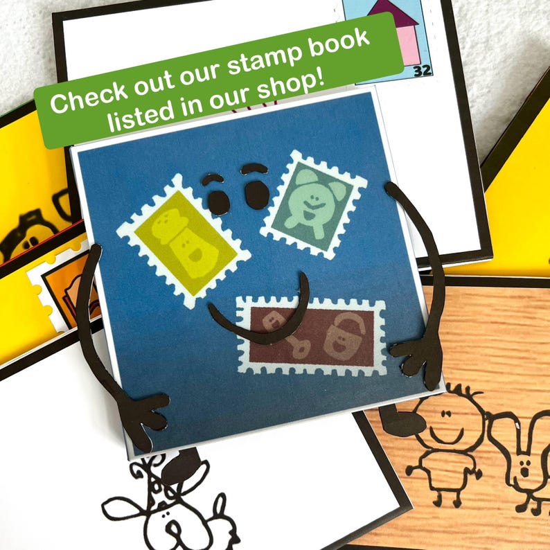 Clues Stamp Sticker Blues Clues Mail Time Letter - Season 2 Ep 10 ...