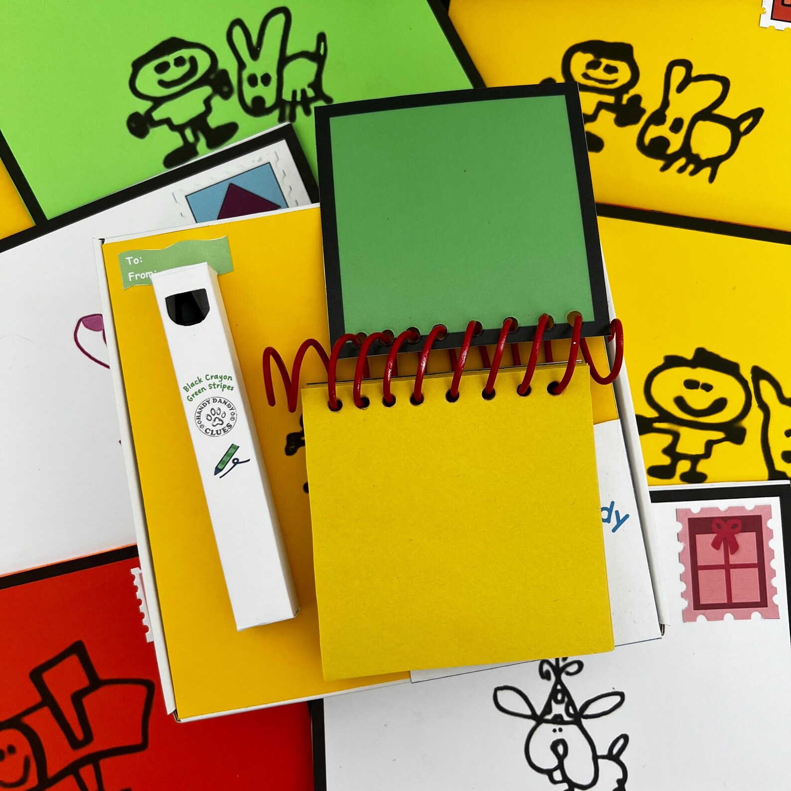 Blues Clues Handy Dandy Inspired Steve Notebook Clues Gift Box ...