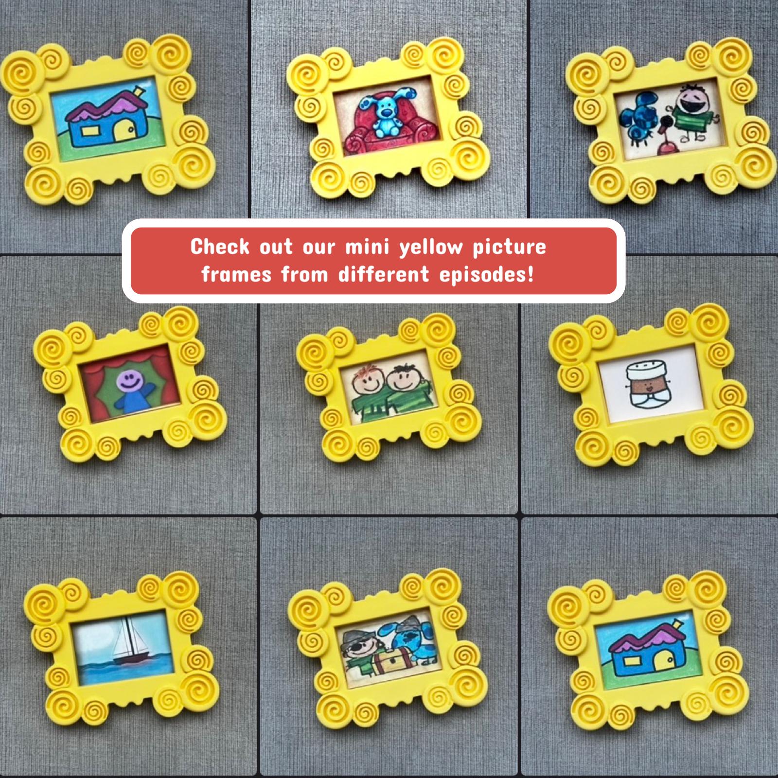 Blues Clues Rare Yellow Book - Yellow Book From Opening Episodes Scene ...