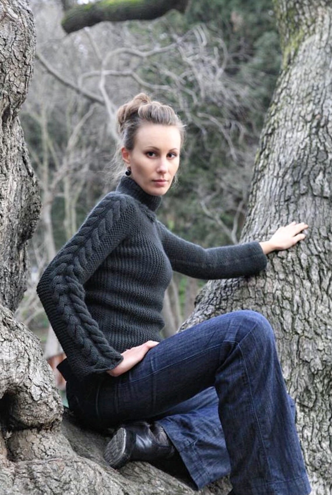 Custom Order Handmade Sweater Hand Knitted in One Piece - Etsy