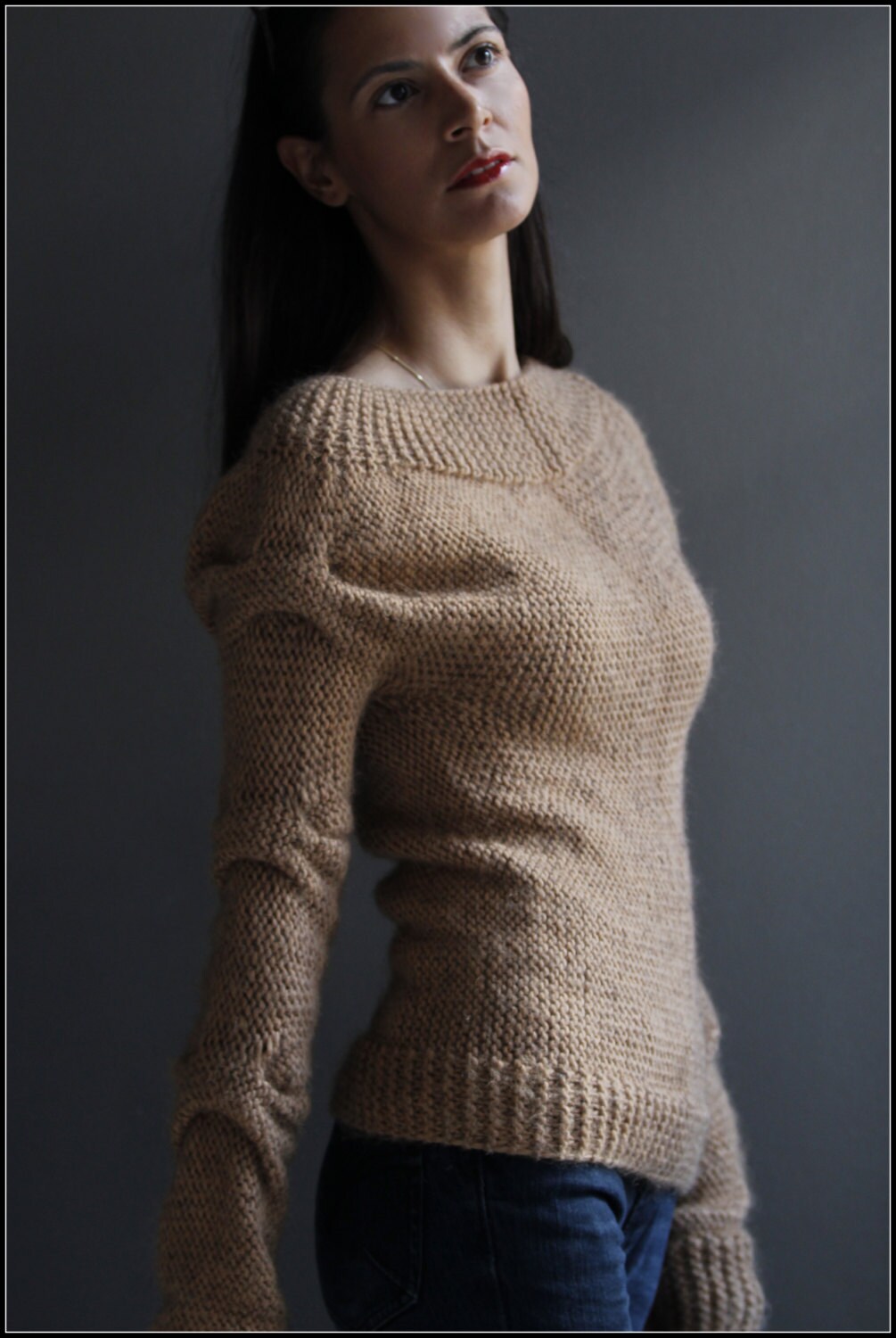 Custom Order Handmade Wool Sweater, Authentic Design Knitwear - Etsy