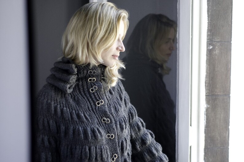 Custom Order Unique Hand Knitted Long Cardigan, Authentic Design ...