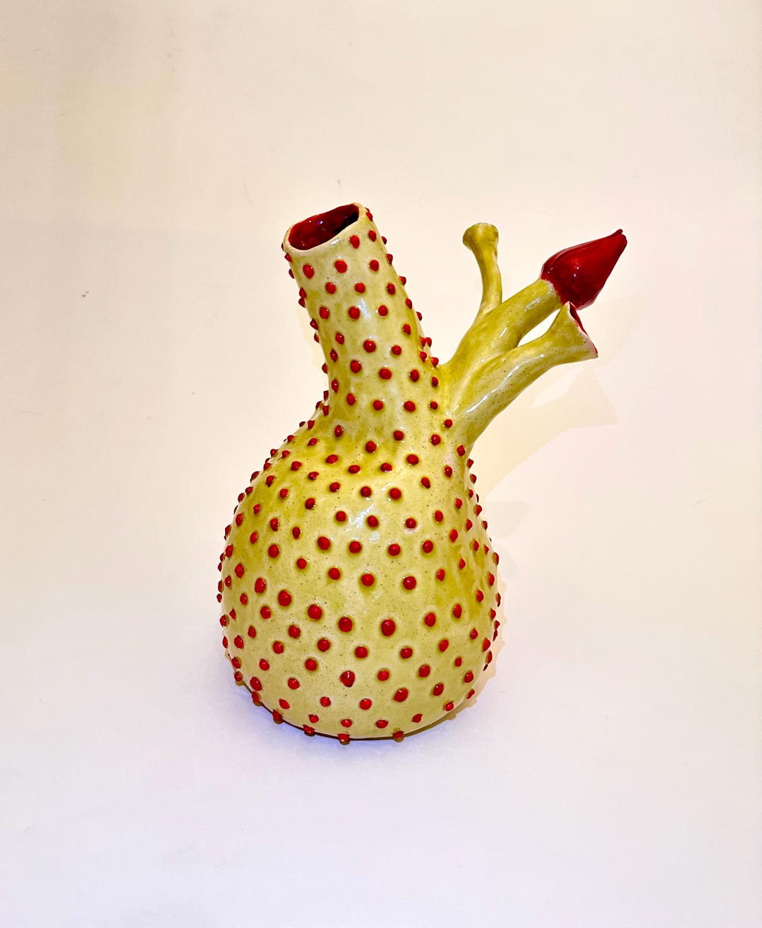 Handmade Ceramic Vase | Sculptural Vase | Textured Vase | Funky Ceramic ...
