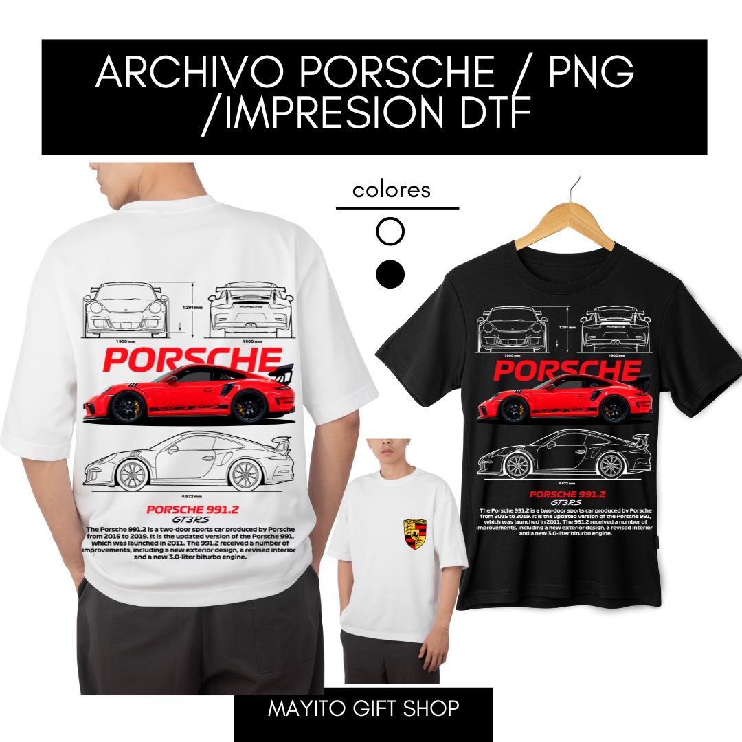 Png /dtf /PORSCHE/DTF TEMPLATE/ - Etsy