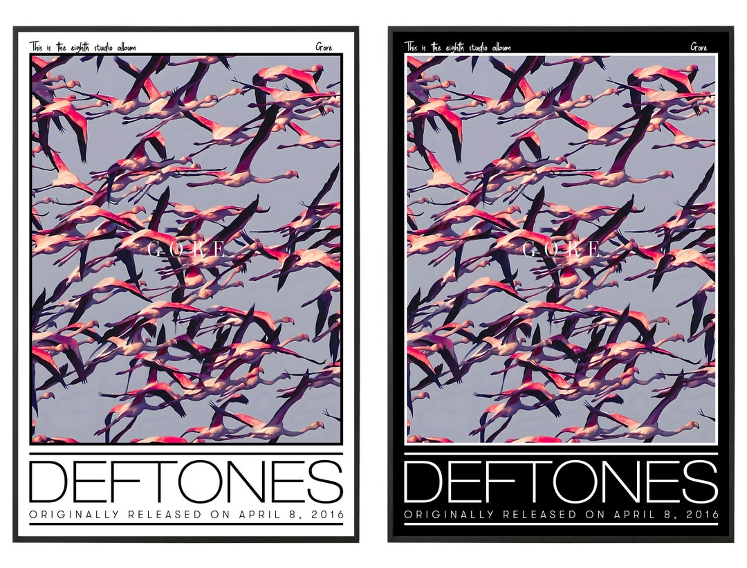 Deftones Poster, Gore Poster, Deftones Gift, Deftones Print ...
