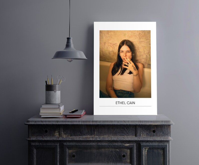 Ethel Cain Poster, Ethel Cain Print, Ethel Cain, Ethereal Wave Music ...