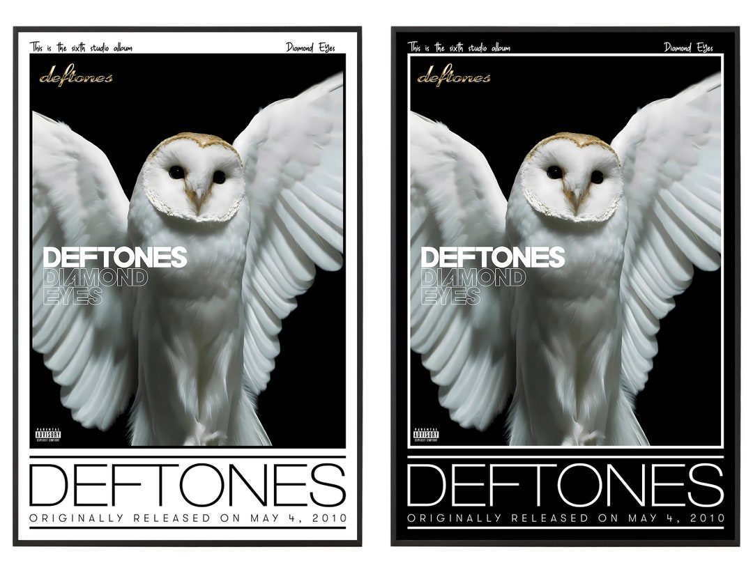 Deftones Poster, Diamond Eyes Poster, Deftones Gift, Deftones Print ...