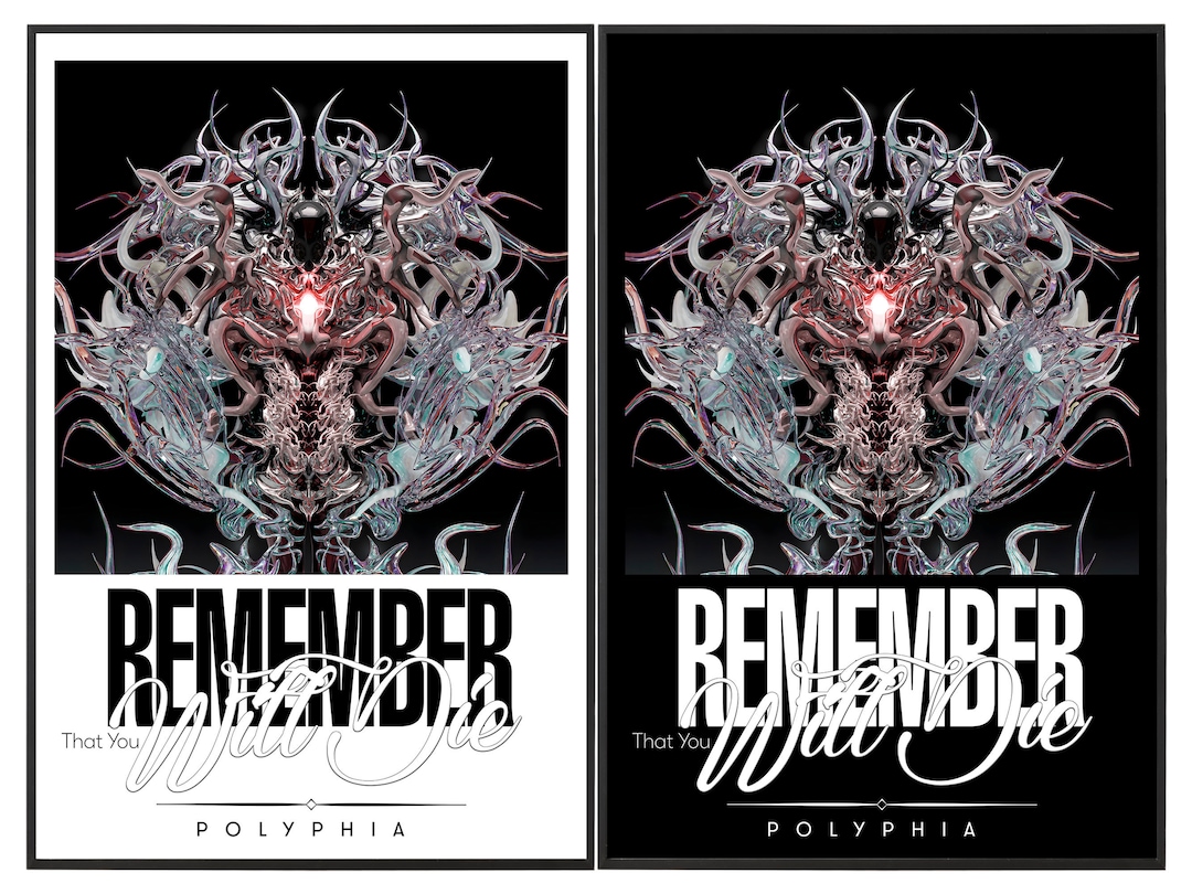 Polyphia Poster, Remember That You Will Die, Polyphia Print, Progressive Rock Music Decor Art ...