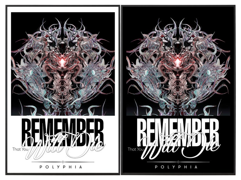 Polyphia Poster, Remember That You Will Die, Polyphia Print, Progressive Rock Music Decor Art ...
