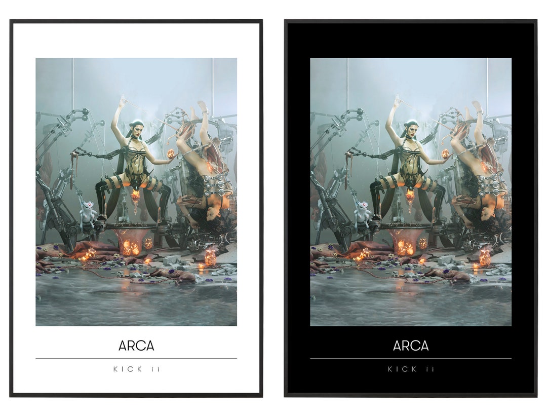 Arca Poster, Kick Ii Poster, Arca Print, Electronic Music Decor Art ...
