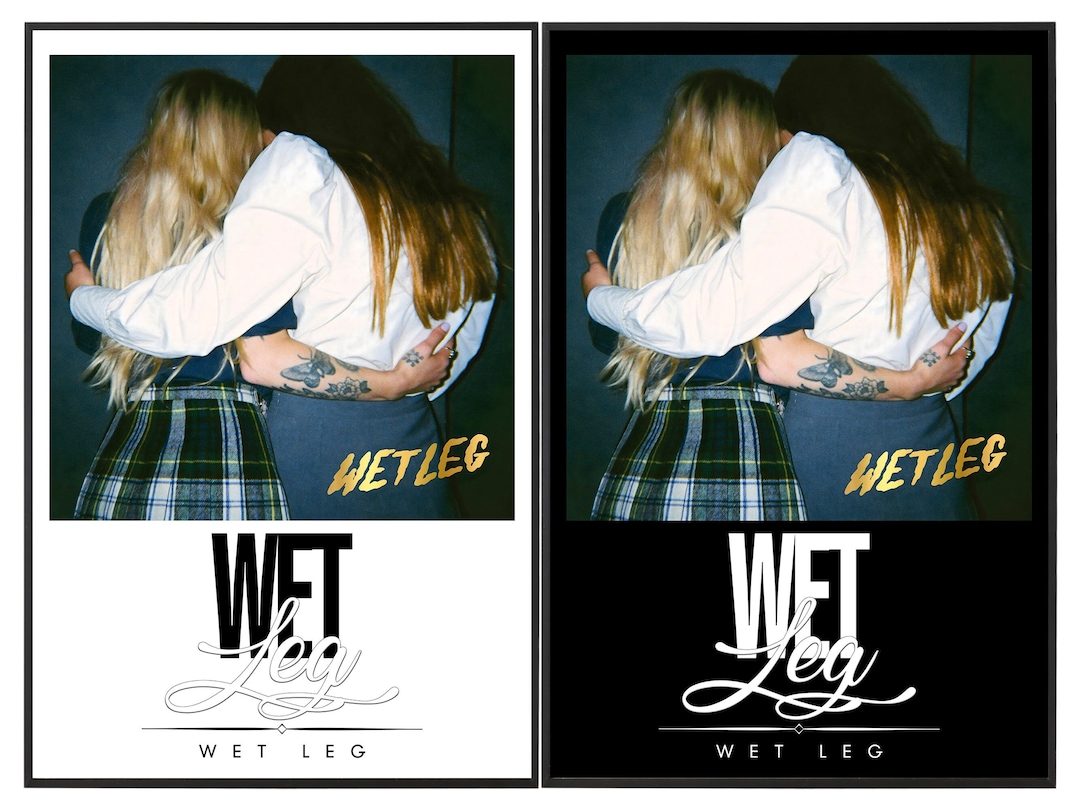 Wet Leg Poster, Wet Leg Album Cover Art, Wet Leg Print, Indie Rock ...
