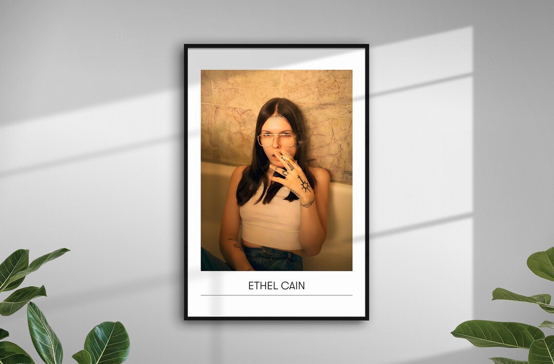 Ethel Cain Poster, Ethel Cain Print, Ethel Cain, Ethereal Wave Music ...