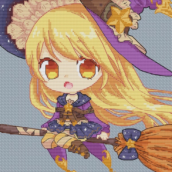 Chibi Cross Stitch - Etsy