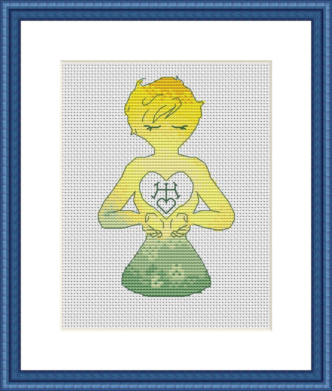 Sailor Uranus Silhouette Cross Stitch Pattern PDF File Instant Download ...