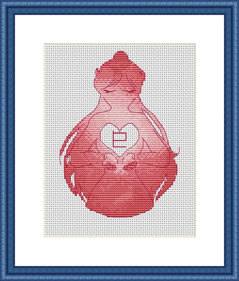 Sailor Pluto Silhouette Cross Stich Pattern PDF File Instant Download ...