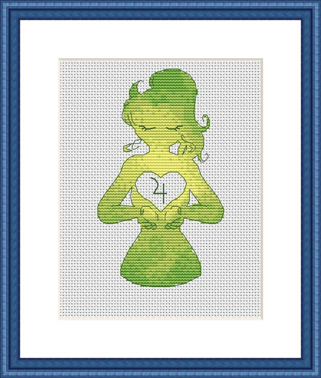 Sailor Jupiter Silhouette Cross Stitch Pattern PDF File Instant ...
