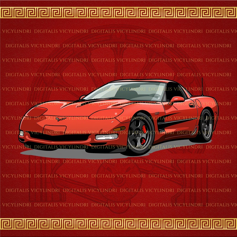 Corvette Svg - Etsy