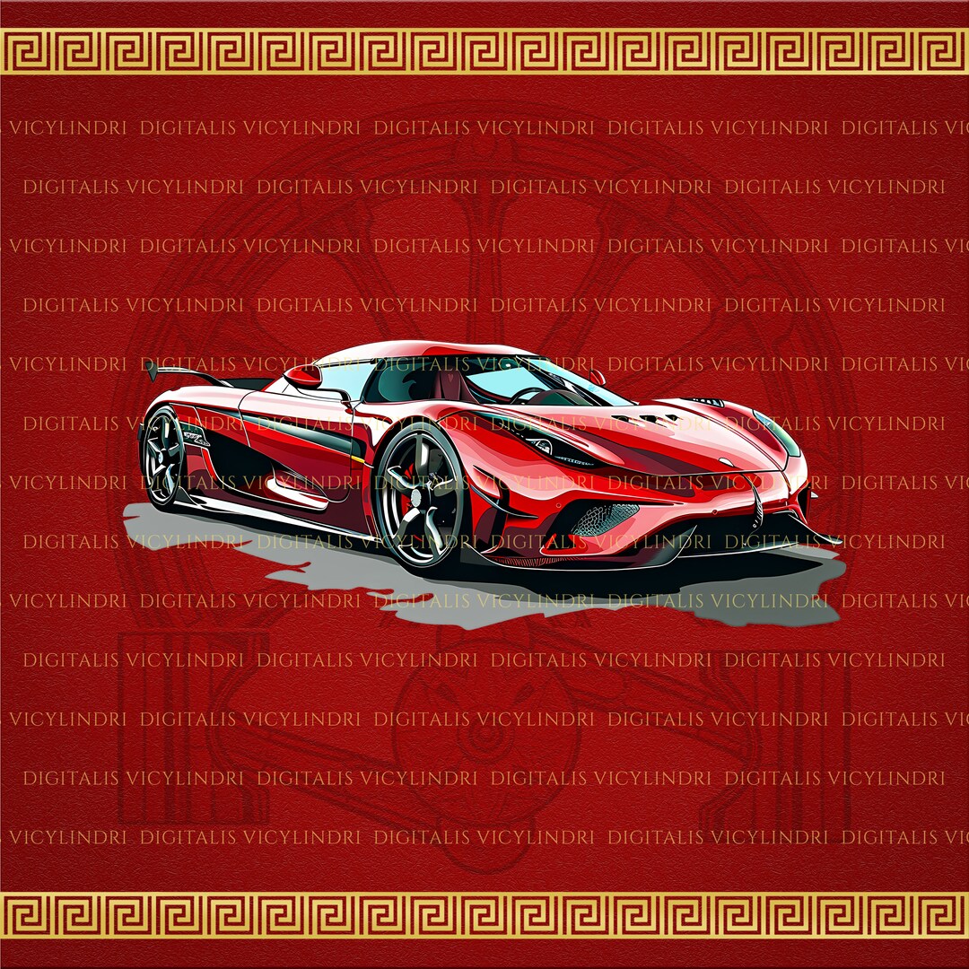 Koenigsegg Regera PNG, Koenigsegg Decal, Car Printables, Bumper Sticker ...