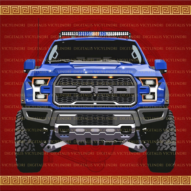 Ford F-150 Raptor SVG & PNG, Ford Decal, Car Printables, Bumper Sticker ...