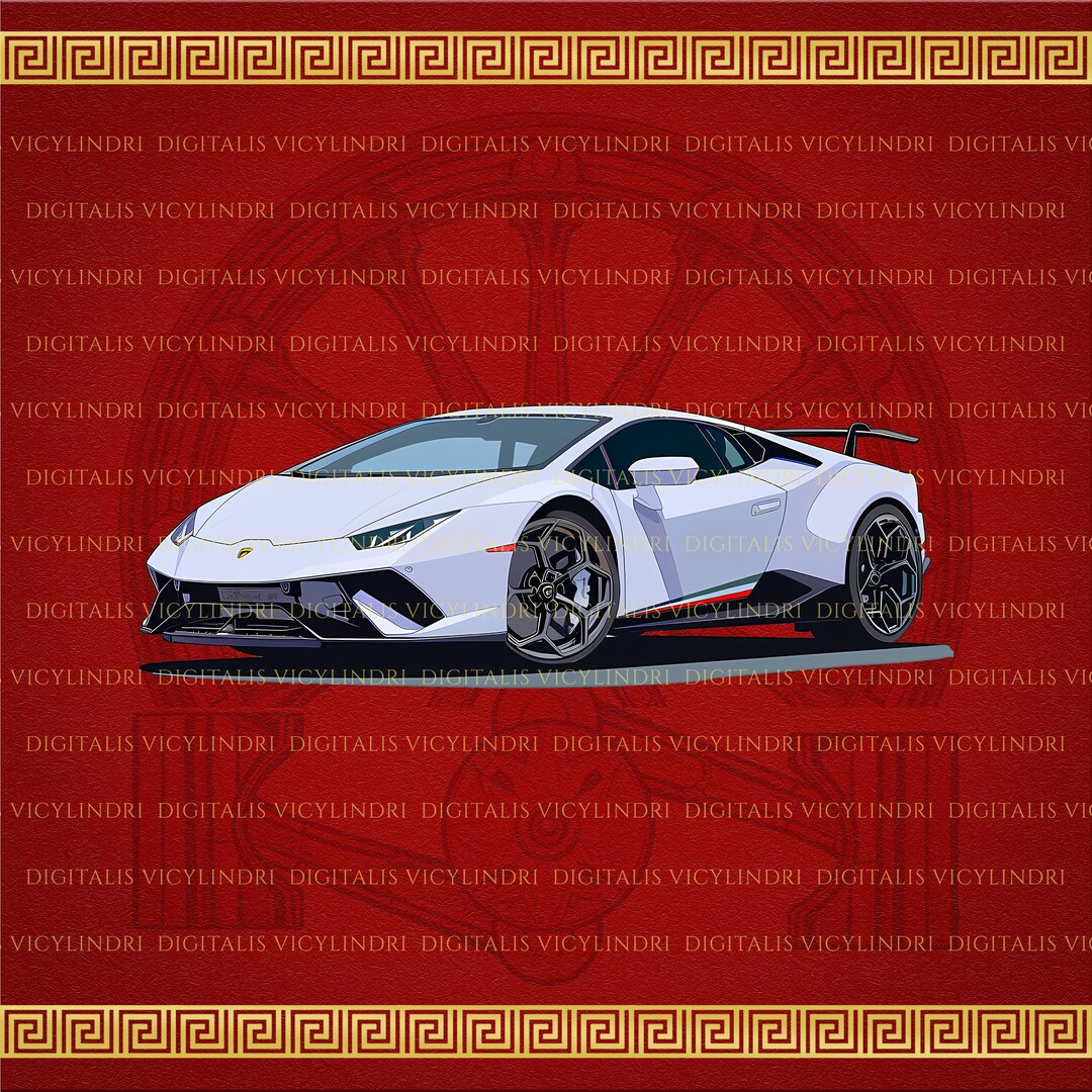 Lamborghini Huracan Performante PNG, Lamborghini Decal, Car Printables ...