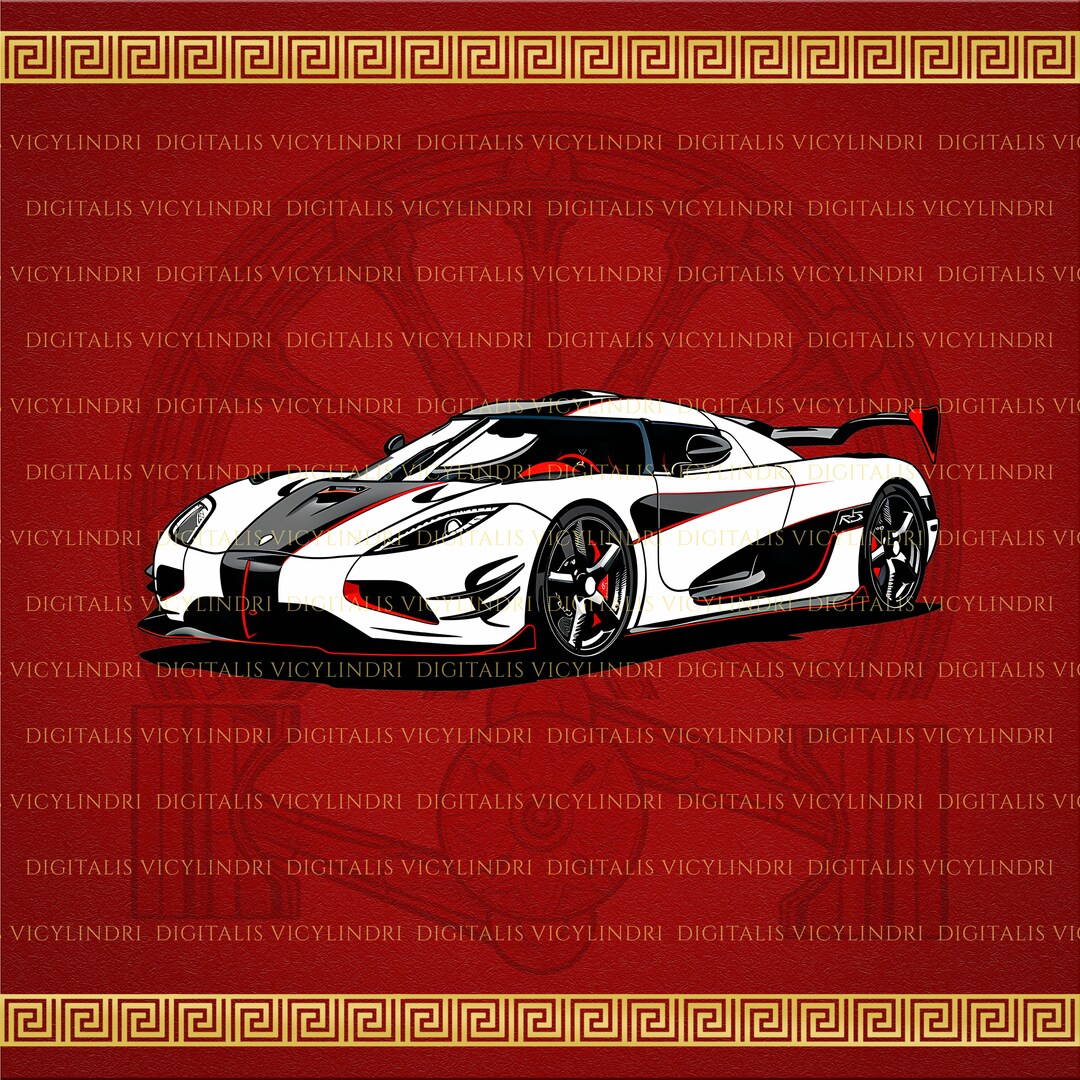 Koenigsegg Agera RS PNG, Koenigsegg Decal, Car Printables, Bumper ...