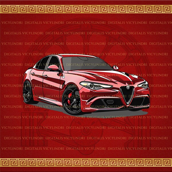 Alfa Romeo Giulia Decals - Etsy