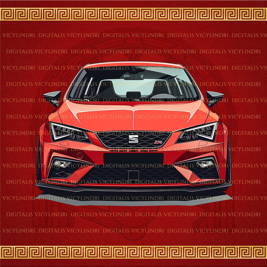 Seat Leon Cupra PNG, Seat Decal, Car Printables, Bumper Sticker Png ...