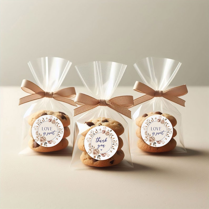 Biscuits Label Mockup, Biscuits Round Tag Mockup, Round Sticker Mockup ...