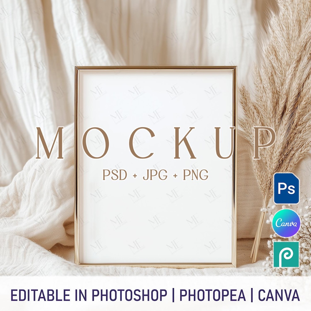 8x10 Table Sign Mockup, Table Number Mockup, Tabletop Sign Mockup ...