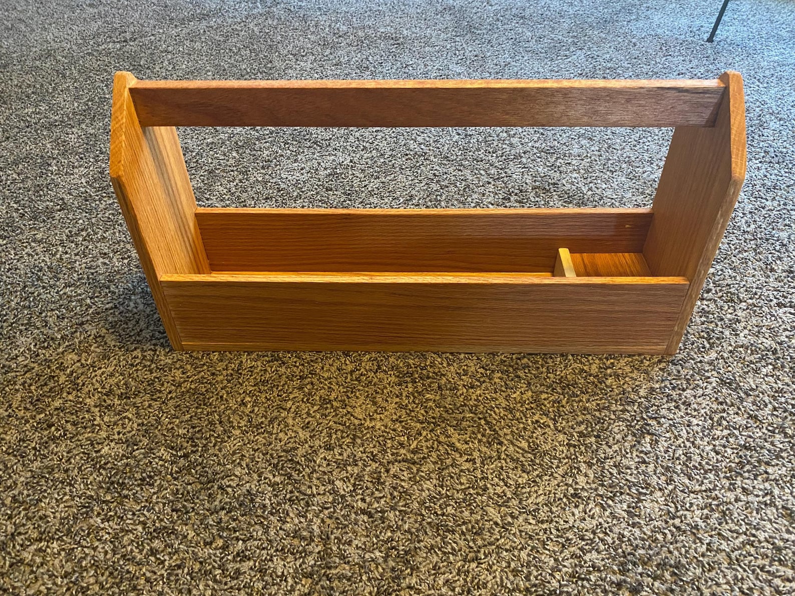 Farrier Box, Carpenter Toolbox, Oak Toolbox, Vintage Toolbox, Red Oak ...