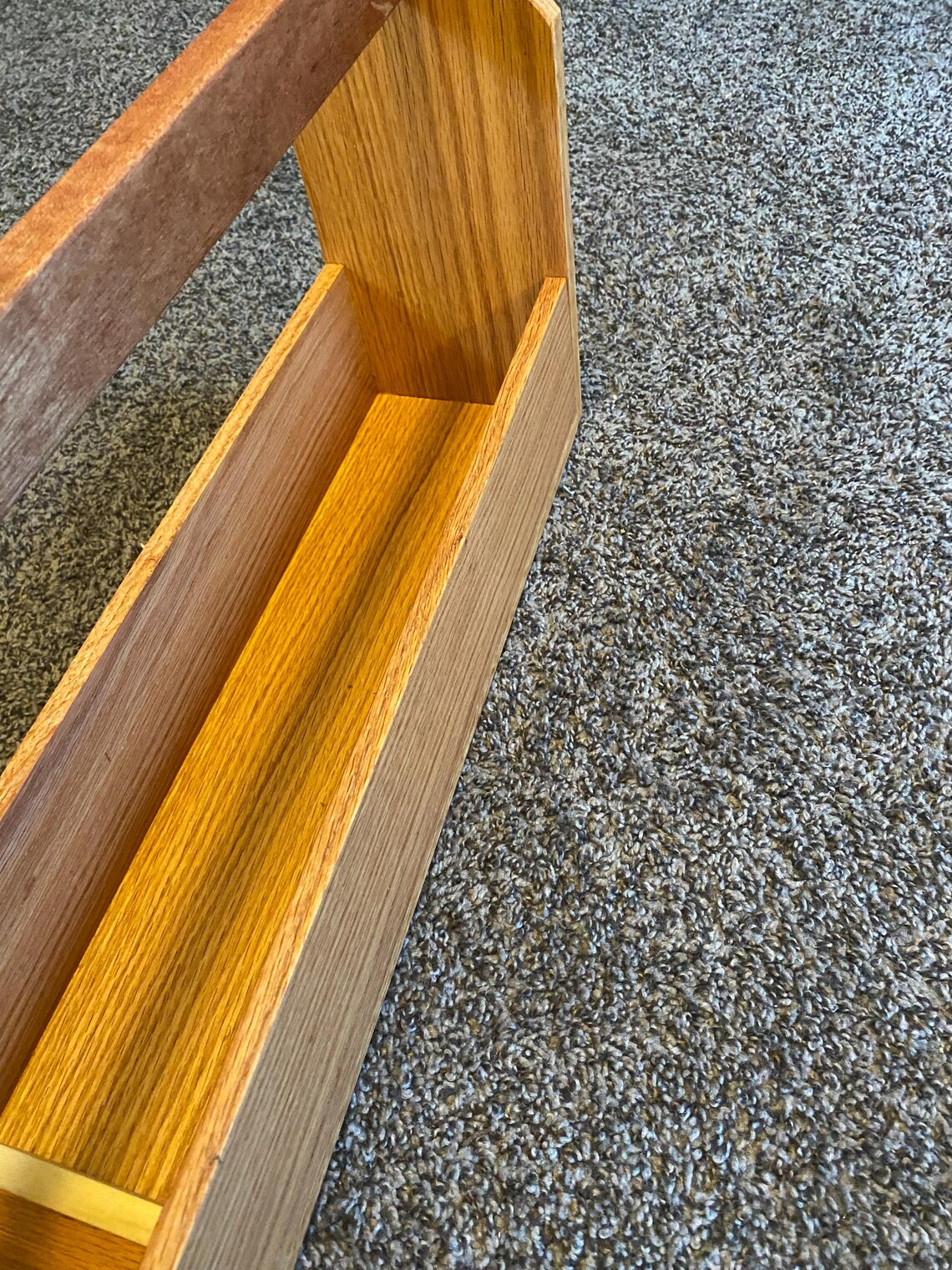 Farrier Box, Carpenter Toolbox, Oak Toolbox, Vintage Toolbox, Red Oak ...