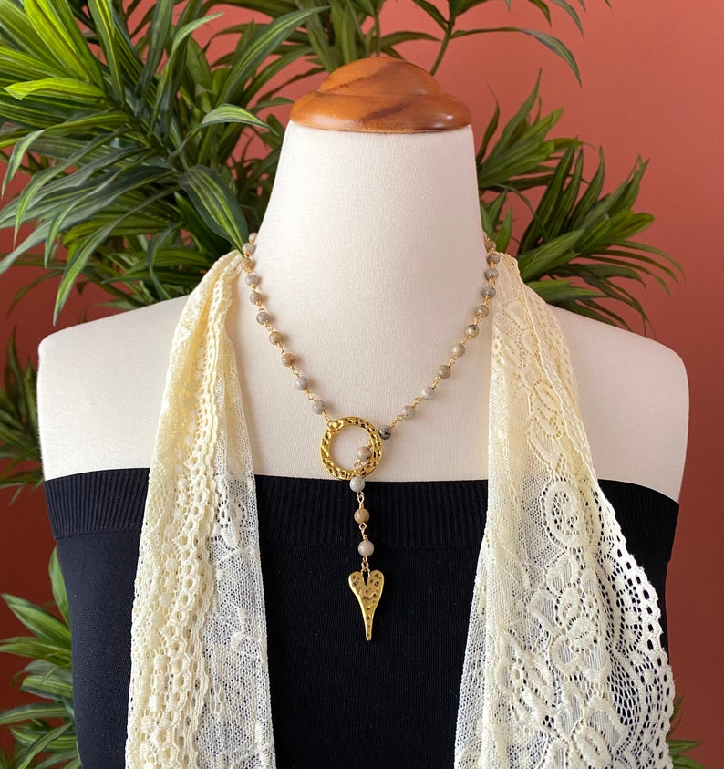 Colorful and Versatile Lariat Necklace, Choice of 5 Different Colors ... Colorful and Versatile Lariat Necklace, Choice of 5 Different Colors ...