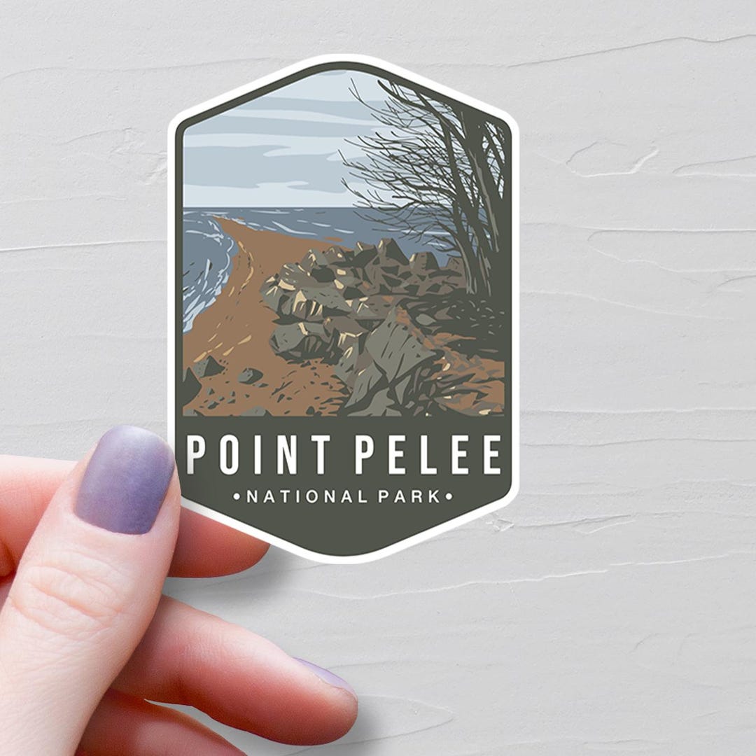 Point Pelee National Park Sticker, Vinyl Travel Stickers, Ontario ...