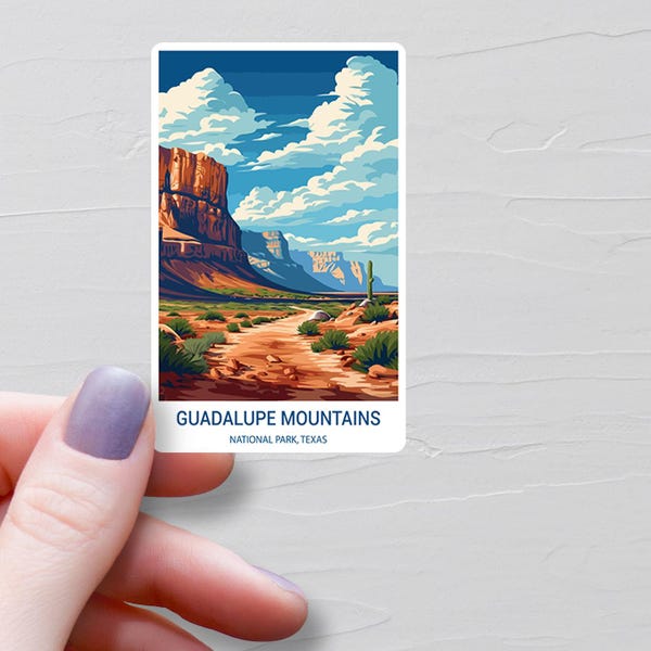 Texas State Parks Stickers - Etsy