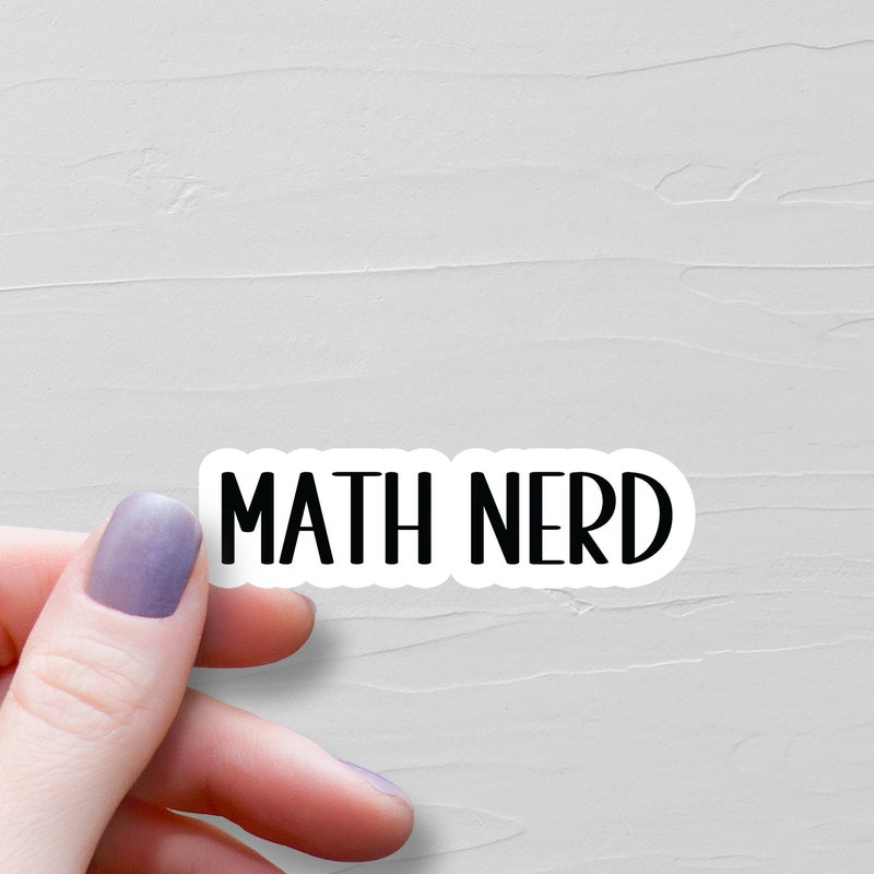 Math Decal - Etsy